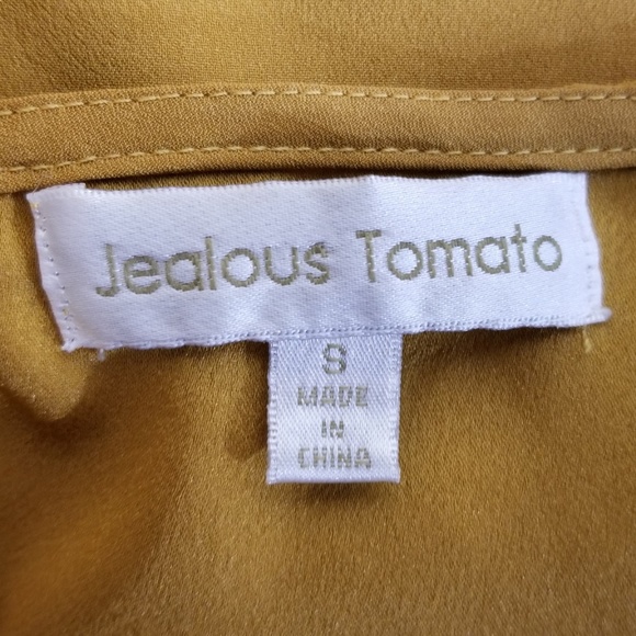 Jealous Tomato | Tops | Jealous Tomato Tunic Top Mini Dress Shift Boho ...